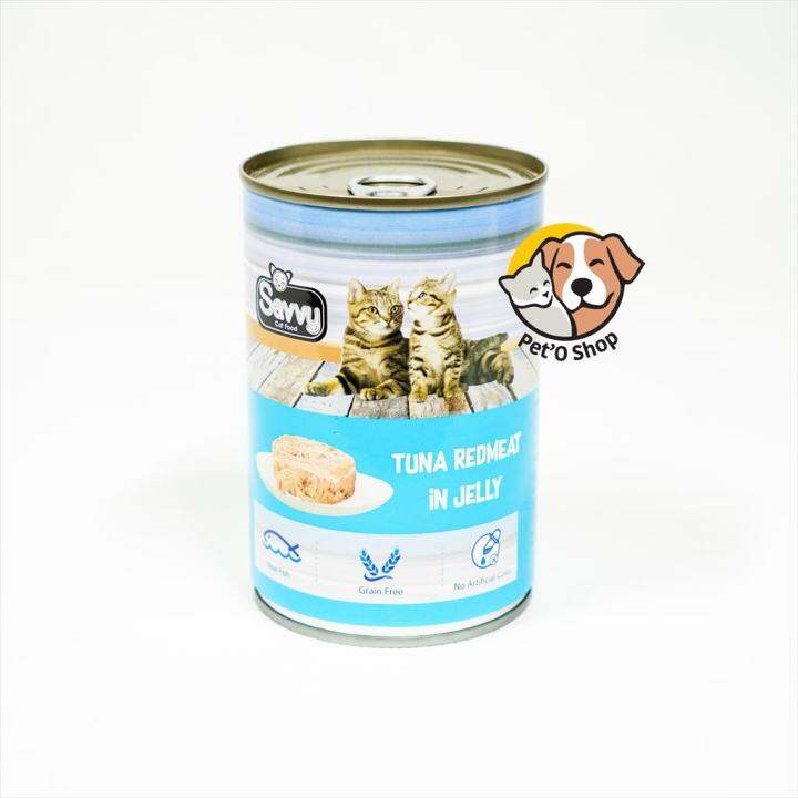 Savvy Cat Wet Can Food 400gr - Makanan Kucing Basah Kaleng Segala Usia ...