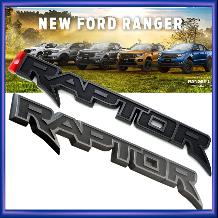 RAPTOR Logo Badge Emblem Raptor 3D Replacement(grey) | Lazada PH