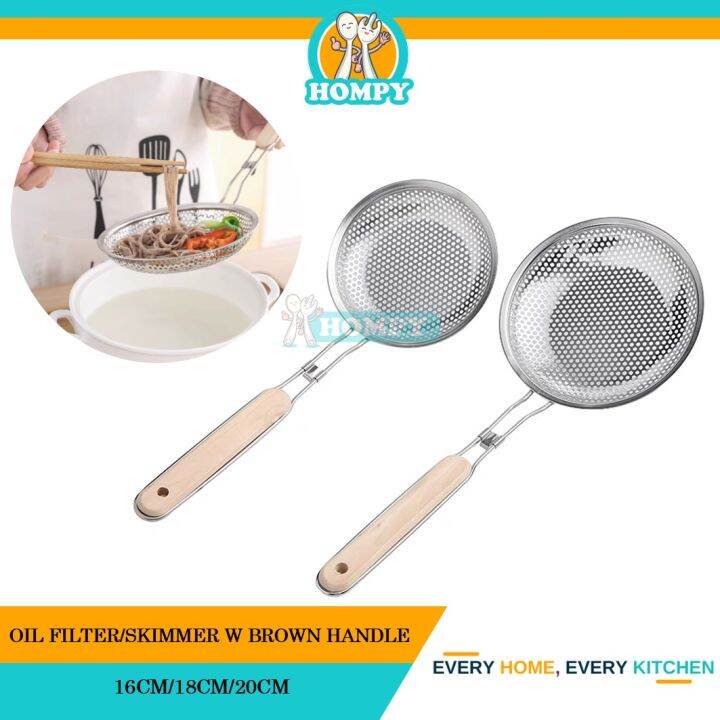 Kitchen Stainless Steel Skimmers/Oil Filter Skimmer/Oil Strainer ...