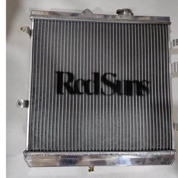 RedSuns 3 row～52mm Aluminium Radiator Iswara / Saga MMC 4g13 4g15 12v ...