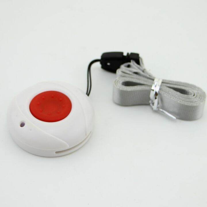 Wolf Guard Wireless 433MHZ Lanyard Panic Button Wristwatch Style Emergency Alarm Button For GSM ...