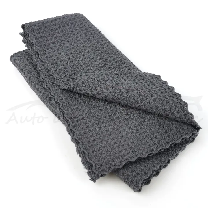 Edgeless Microfiber Waffle Weave Glass Cleaning Towel (40x40cm, 350GSM ... Edgeless Microfiber Waffle Weave Glass Cleaning Towel (40x40cm, 350GSM ...