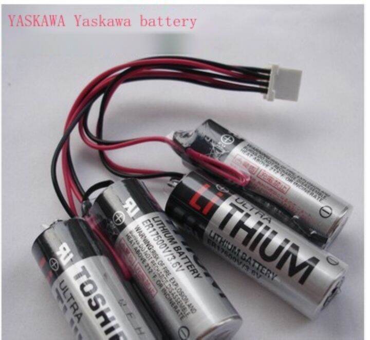 Free shipping∋ Original YASKAWA/YASKAWA industrial robot battery HW0470360-A ER6V/3.6V lithium ...