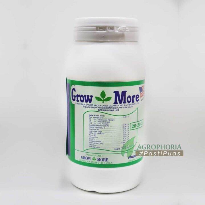 Pupuk Vegetatif 20 20 20 Growmore | Lazada Indonesia