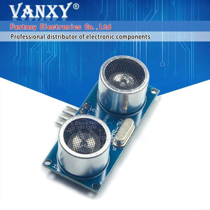 2pcs Ultrasonic Module Hc Sr04 Distance Measuring Transducer Sensor Hc