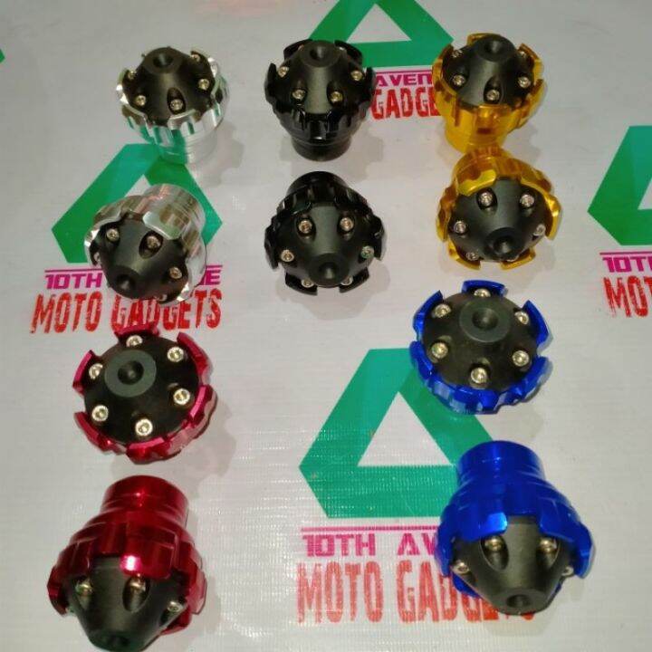 moto Universal front wheel axle cap full cnc alloy set | Lazada PH