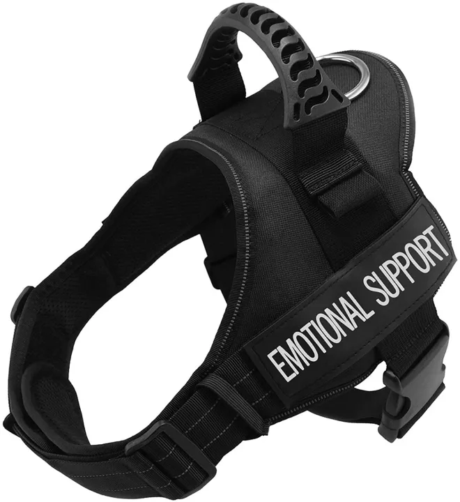 Emotional Support Vest Reflective Harness for Service Dog - Adjustable ...