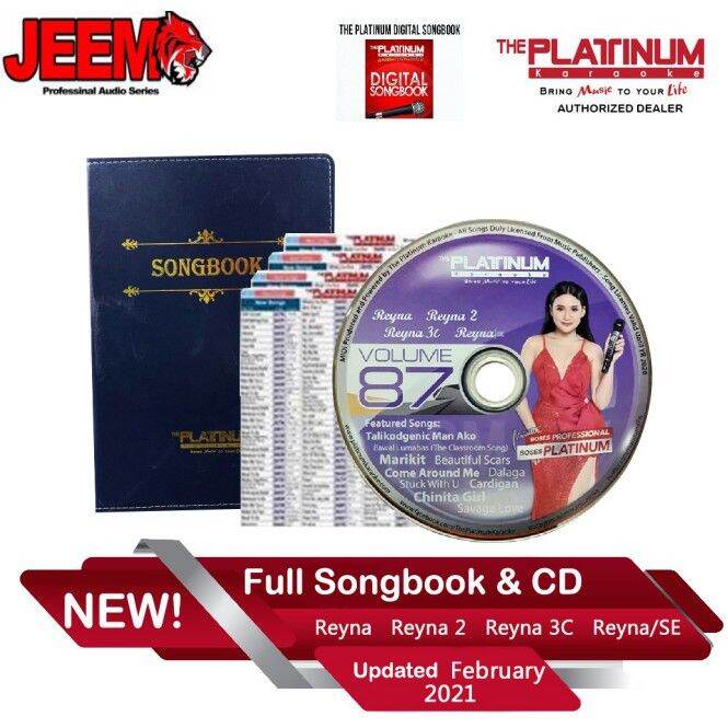 Platinum Reyna 1 , 2, 3C, & Reyna SE Songbook Vol:87 Origi | Lazada PH