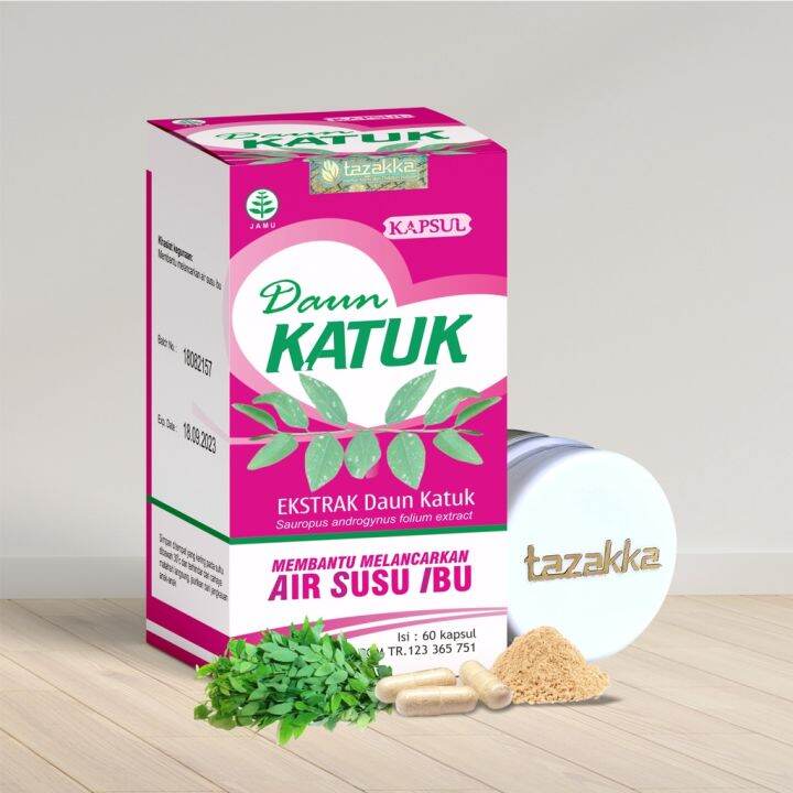KAPSUL EKSTRAK DAUN KATUK TAZAKKA ASI BOOSTER / MELANCARKAN DAN MERANGSANG PRODUKSI ASI DAN ...