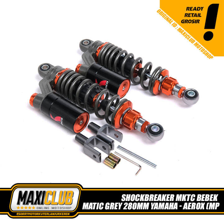 Shockbreaker Shock Belakang Tabung Atas Model KTC Shok Bebek Matic 280 mm 320 mm 340 mm Aerox ...