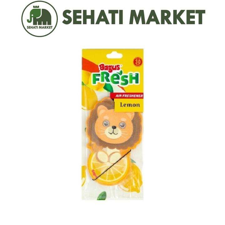 BAGUS FRESH AIR FRESHENER LEMON 10gr | Lazada Indonesia