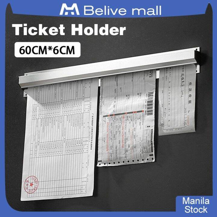 Hot Ticket Tabel Receipt Hanging Rack Tab Grabber Bar Kitchen Order ...