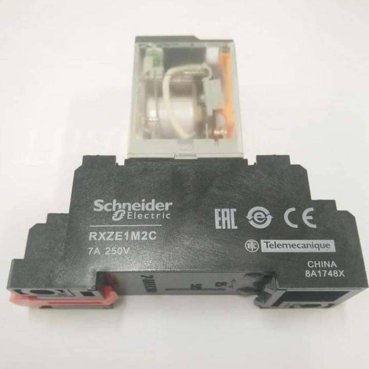 Schneider RXM2LB2P7 230V Power Relay Complete with Socket | Lazada
