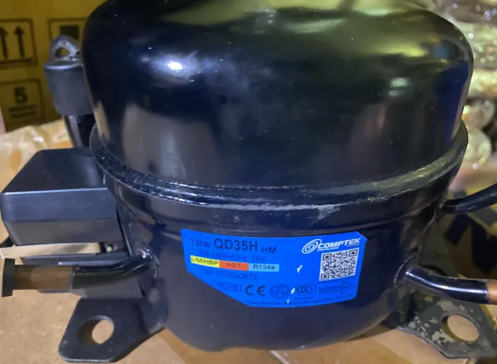 Refrigerator Compressor 1/10 Horsepower QD35 R134a 220v | Lazada PH