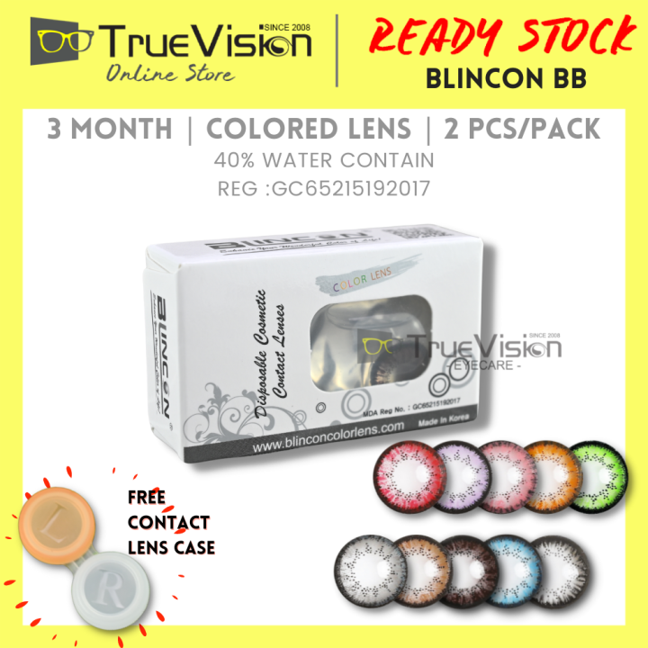 Blincon BB Monthly Colored Lens 40% Water Contain | Lazada