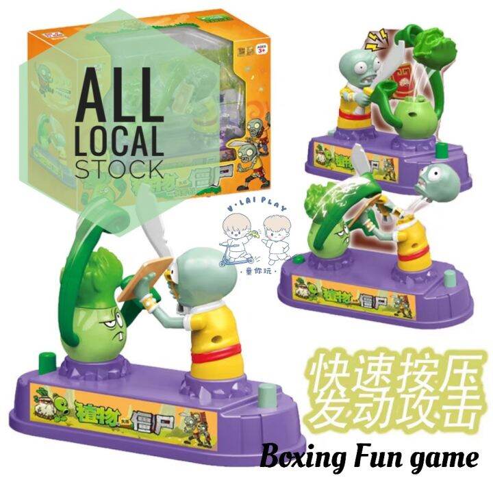 Plants vs Zombies Table Game Family Game Boxing Fighting Toys ...
