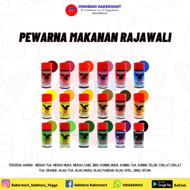 Pewarna Makanan Rajawali | Lazada Indonesia