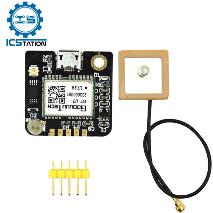 Gt U7 Gps Module Navigation Salite Positioning Compatible Neo 6m C51 Single Chip Microcomputer