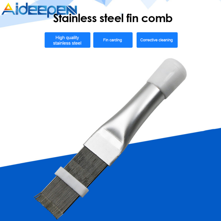 Aideepen Air Conditioning Fin Cleaning Comb Stainless Steel Fin ...