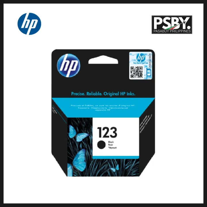 Original HP 123 Ink Cartridge Black/Tri-color | Lazada PH