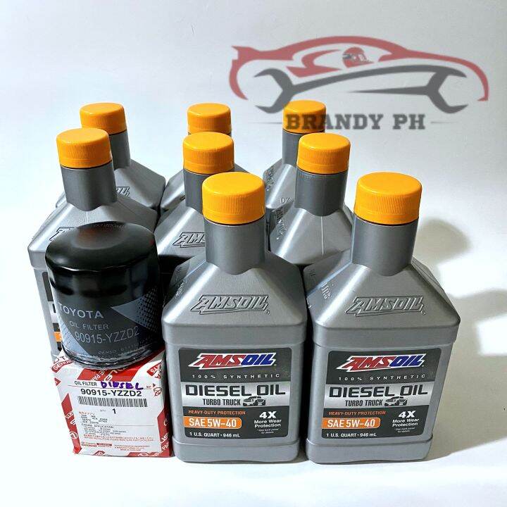 Toyota Fortuner 2 / Hilux / Innova 2 2016-up - Amsoil Fully Synthetic ...