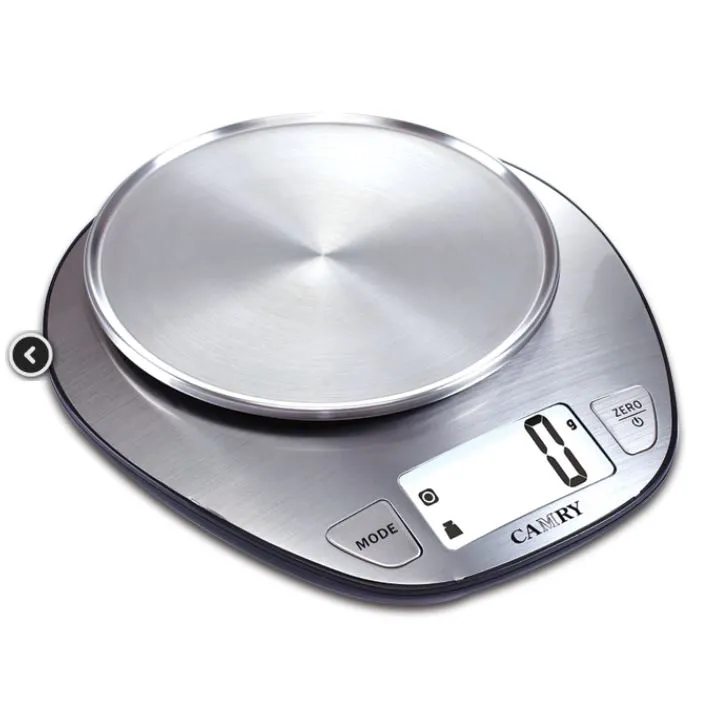 COSWAY Camry Electronic Kitchen Scale with Stainless Steel Mixing Bowl ...