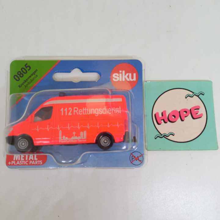 Diecast Mobil Siku 0805 Ambulance Original | Lazada Indonesia