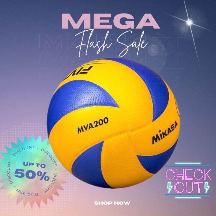 Mikasa Volleyball Original MVA330 Soft Leather Official Size 5 FIVB ...