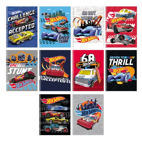 Orions Hot Wheels Spiral Notebook Set of 10 | Lazada PH