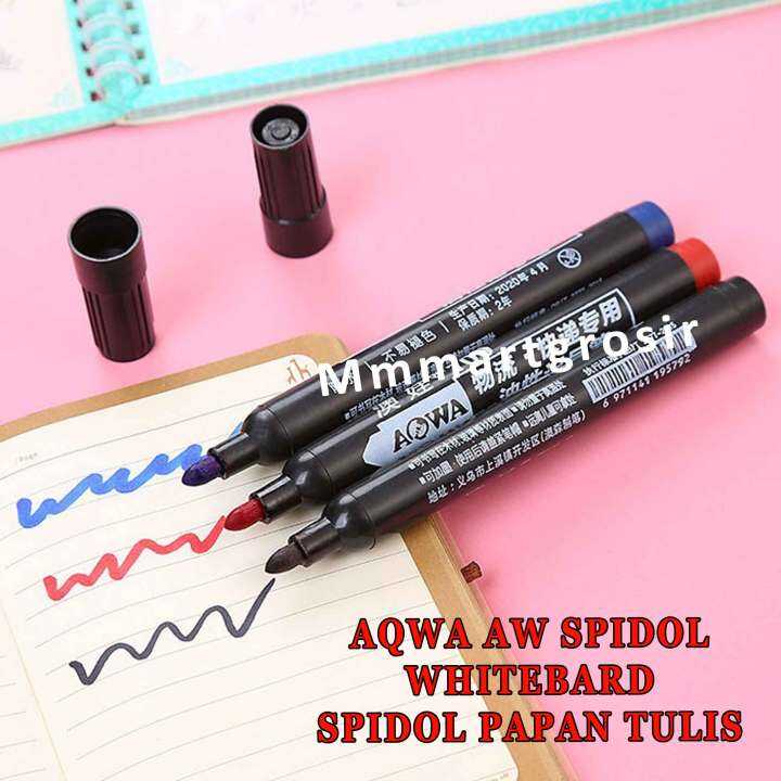 AQWA Spidol / Spidol White board / Spidol Permanent / Spidol Color ...