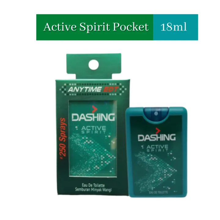 Dashing Perfume Anytime EDT Pocket Size(Cool Aqua/ Active Spirit/ Style ...