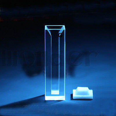 10Mm Path 1.75Ml 5Mm Inside Light Width UV JGS1 Quartz Cuvette Cell 2 ...