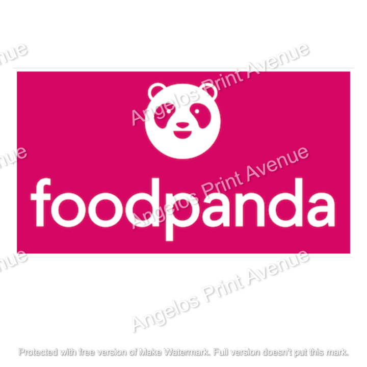 Food Panda Logo Decals/ Stickers | Lazada PH