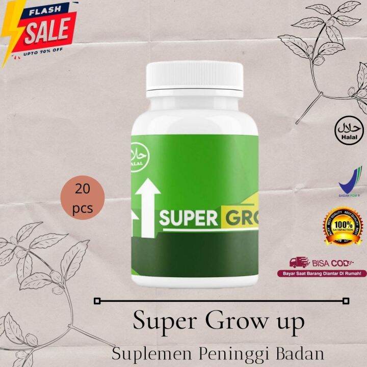 SUPER GROW UP – Peninggi Badan Original Terlaris / susu penambah tinggi ...