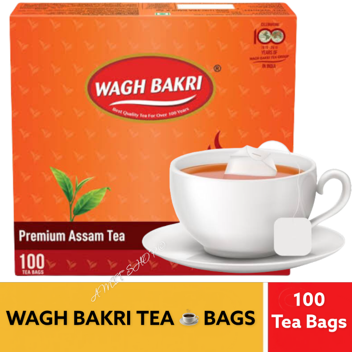 Wagh Bakri Premium Assam Tea (100 Bags). | Lazada.co.th