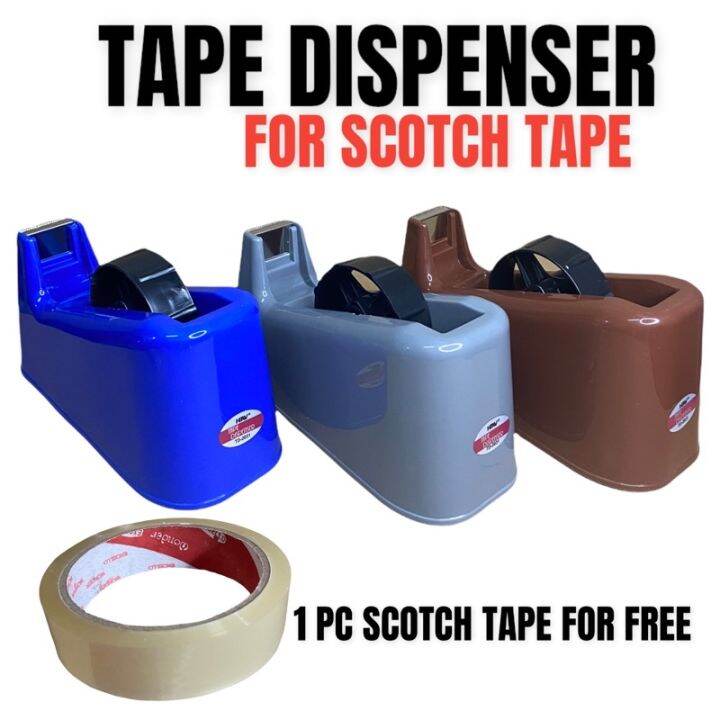 Stationary Tape Dispenser #TD-2031 (RAMDOM COLORS) Sold per Pc | Lazada PH