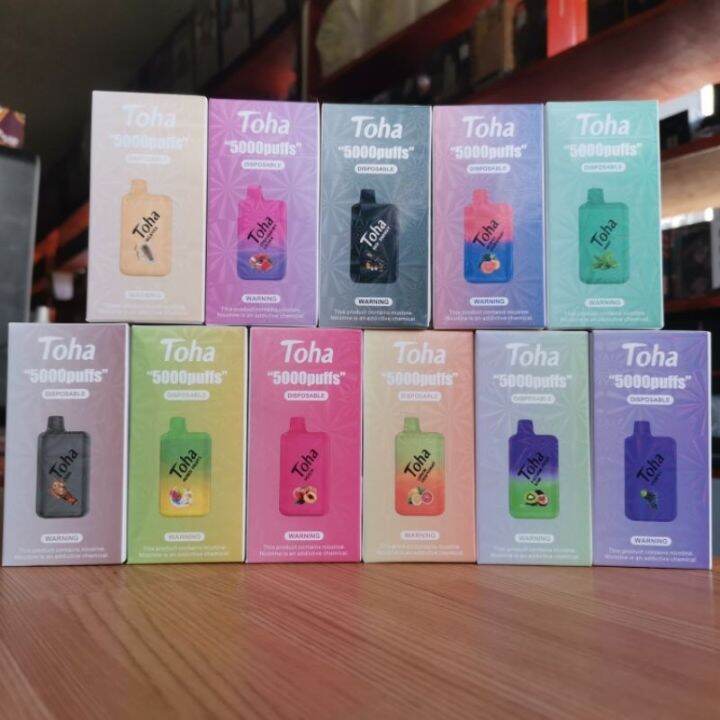 Toha 5000 Disposable Rechargeable Pod SOHL | Lazada PH