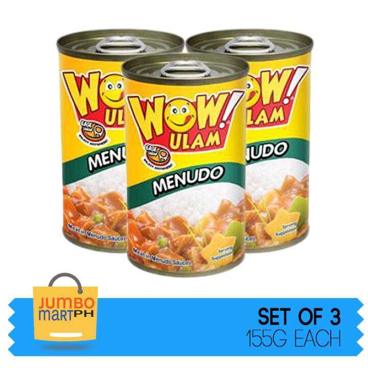 WOW ULAM MENUDO 155G / SET OF 3 | Lazada PH