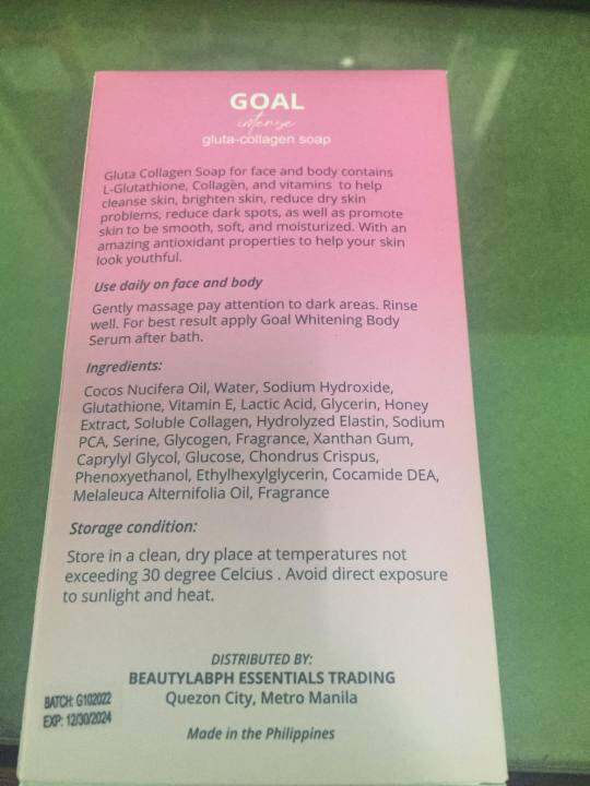 GOAL BEAUTY SOAP BAR (3PCS) | Lazada PH