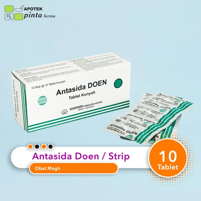 Antasida Doen 10 Tablet | Lazada Indonesia
