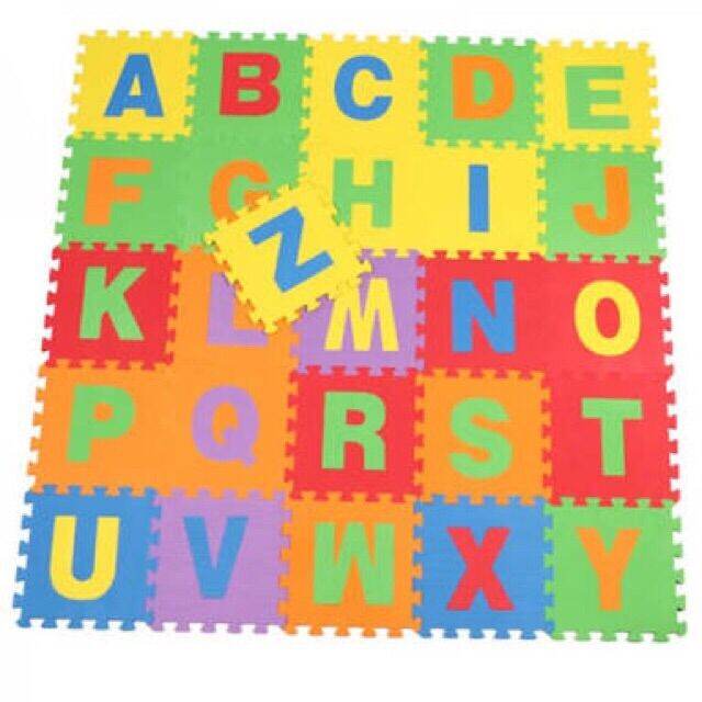 RUBBERIZED ALPHABET / NUMBER / LARGE PUZZLES | Lazada PH