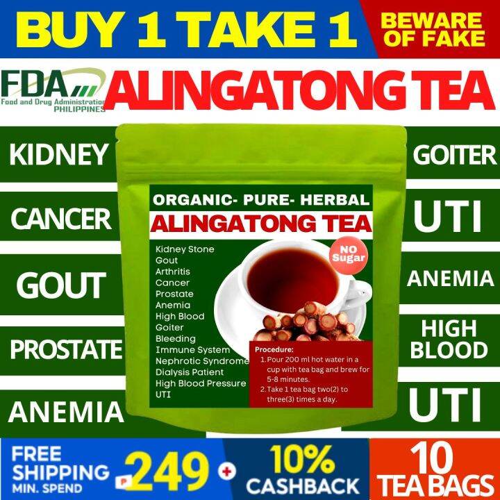 ORIGINAL ALINGATONG TEA FDA APPROVED ALIGATONG TEA CAPSULE FOR KIDNEY ...