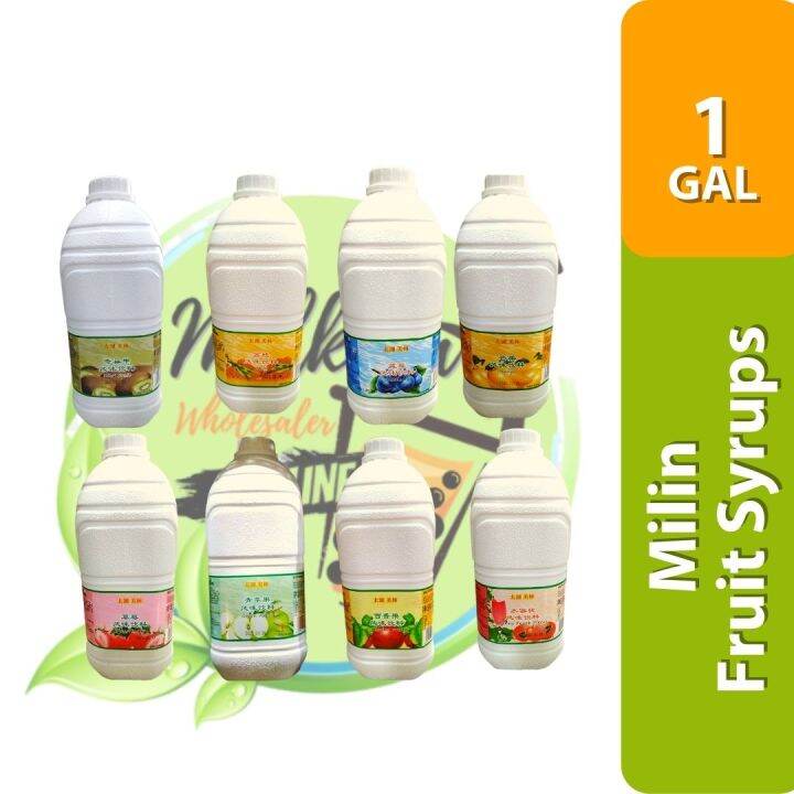 Milin Fruit Syrups for Milktea and Fruit Tea | Lazada PH