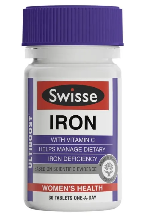Swisse Ultiboost Iron Supplement 30cap | Lazada