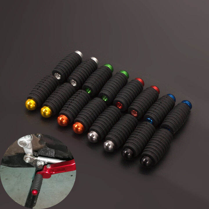 Motorcycle Universal Gear Shift Brake Lever Toe Pegs Toepegs Pedals ...