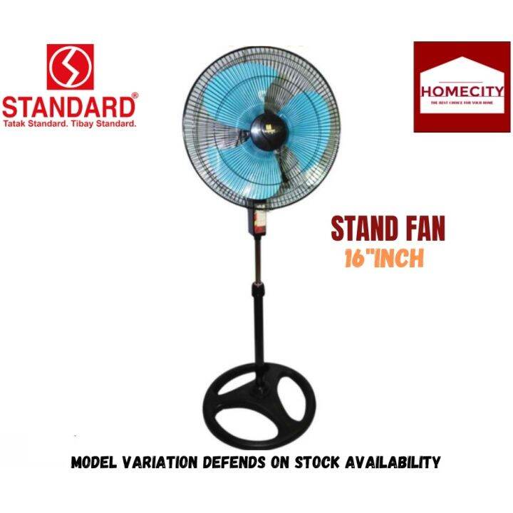 STANDARD STAND FAN SSM 16/ STS 16 | Lazada PH