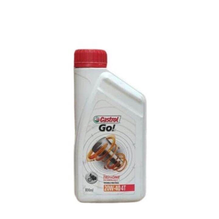 Oli Motor Castrol Activ Go 4T 20W-40 800ML Kemasan Putih | Lazada Indonesia