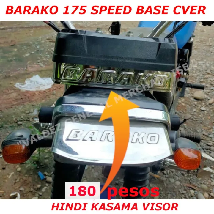 Kawasaki Barako 175, Stainless Speed Meter Base Lower Cover, 180 pesos ...