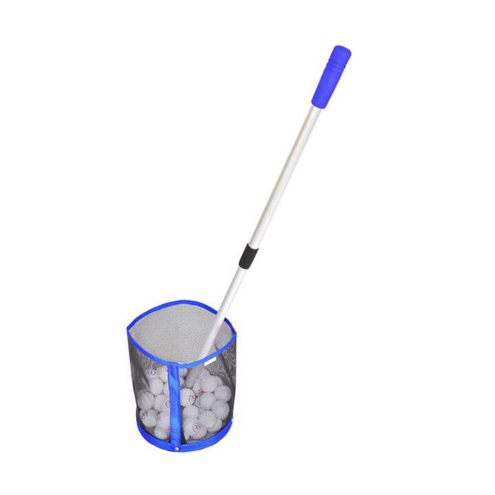 Ping Pong Ball Picker ตารางเทนนิสอลูมิเนียมเสาหยิบสุทธิ Collecter ...