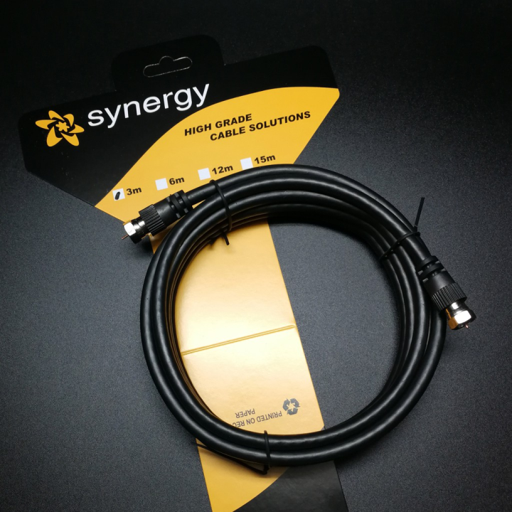 Synergy RG6 Coaxial Coax Cable 3 Meters (SCC-603) | Lazada PH